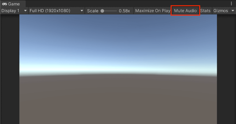 Unity 実行中の音をミュートにする方法【 Mute Audio 】 | Midnight Code（旧: 夜中にUnity）