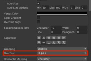 Unity 】Auto Size を使ってフォントサイズを自動調整しよう【TextMeshPro】 | Midnight Code（旧: 夜中にUnity）