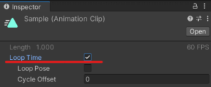 Unity でアニメーションの演出を繰り返しループ再生する方法 | 夜中にUnity