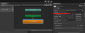 Unity で Animation の速度を変更する方法【Animator】 | 夜中にUnity