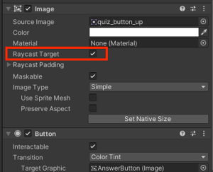 【Unity】ボタンの当たり判定が反応しない時に確認すること【uGUI】 | Midnight Code（旧: 夜中にUnity）