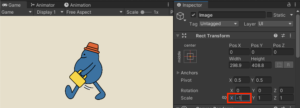 Unity で画像を反転させる3つの簡単な方法【Image, Sprite Renderer】 | Midnight Code（旧: 夜中にUnity）